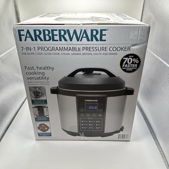 Farberware | Kitchen | Pressure Cooker Farberware 6 Qt Digital 7 ...